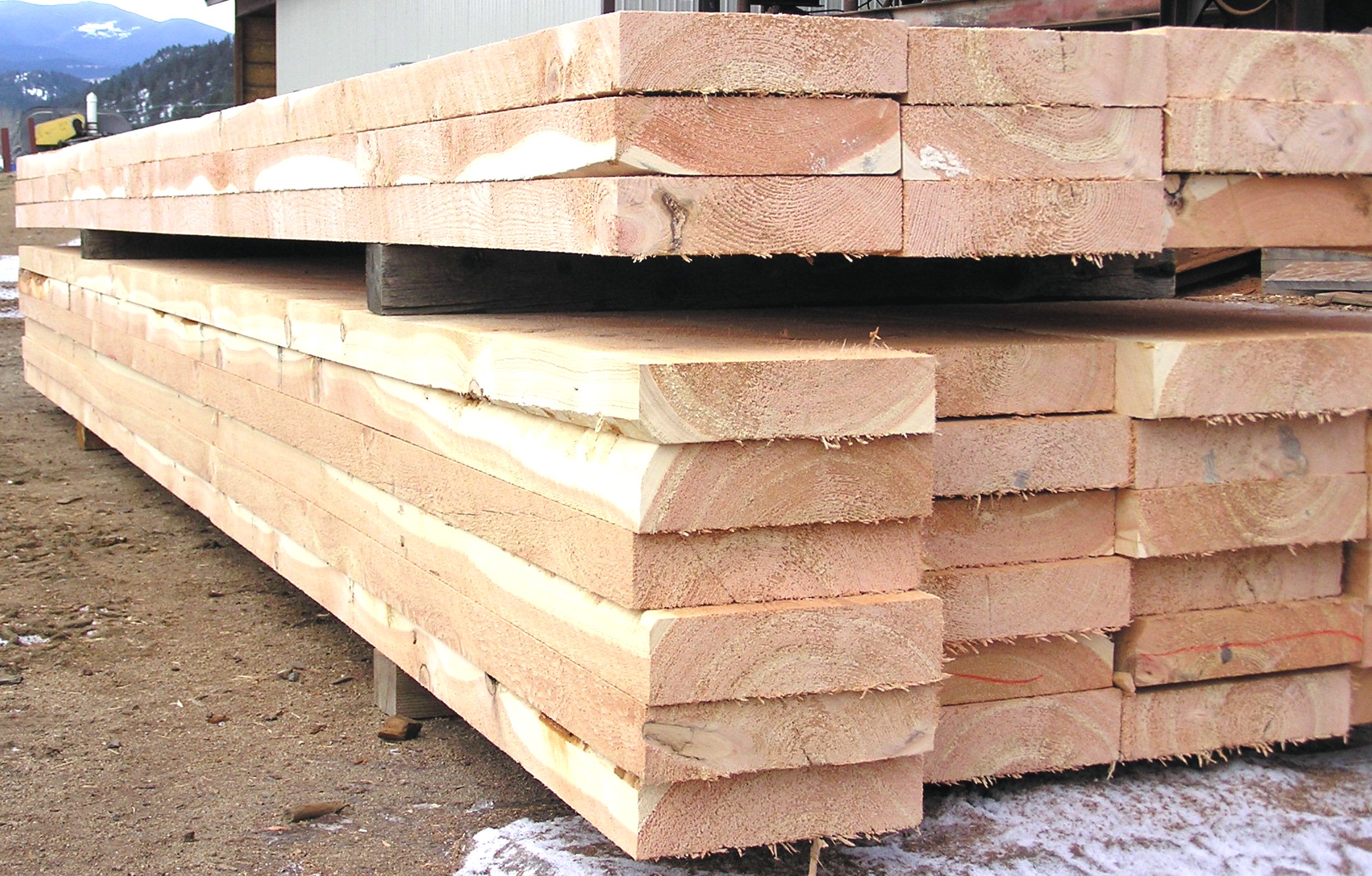 Rough Cut Lumber Marks Lumber